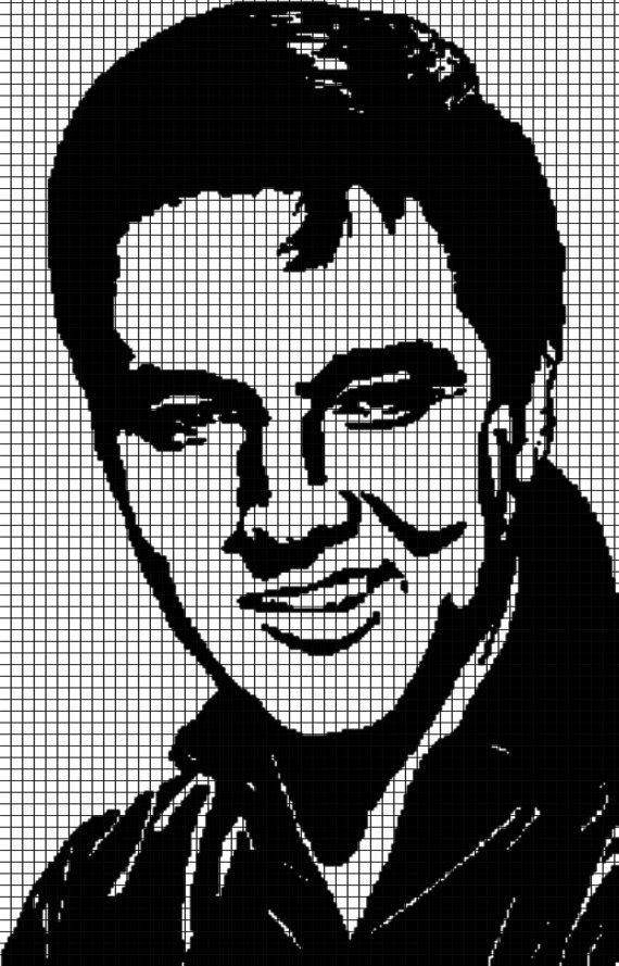 Elvis Graphghan - Crochet Fashion