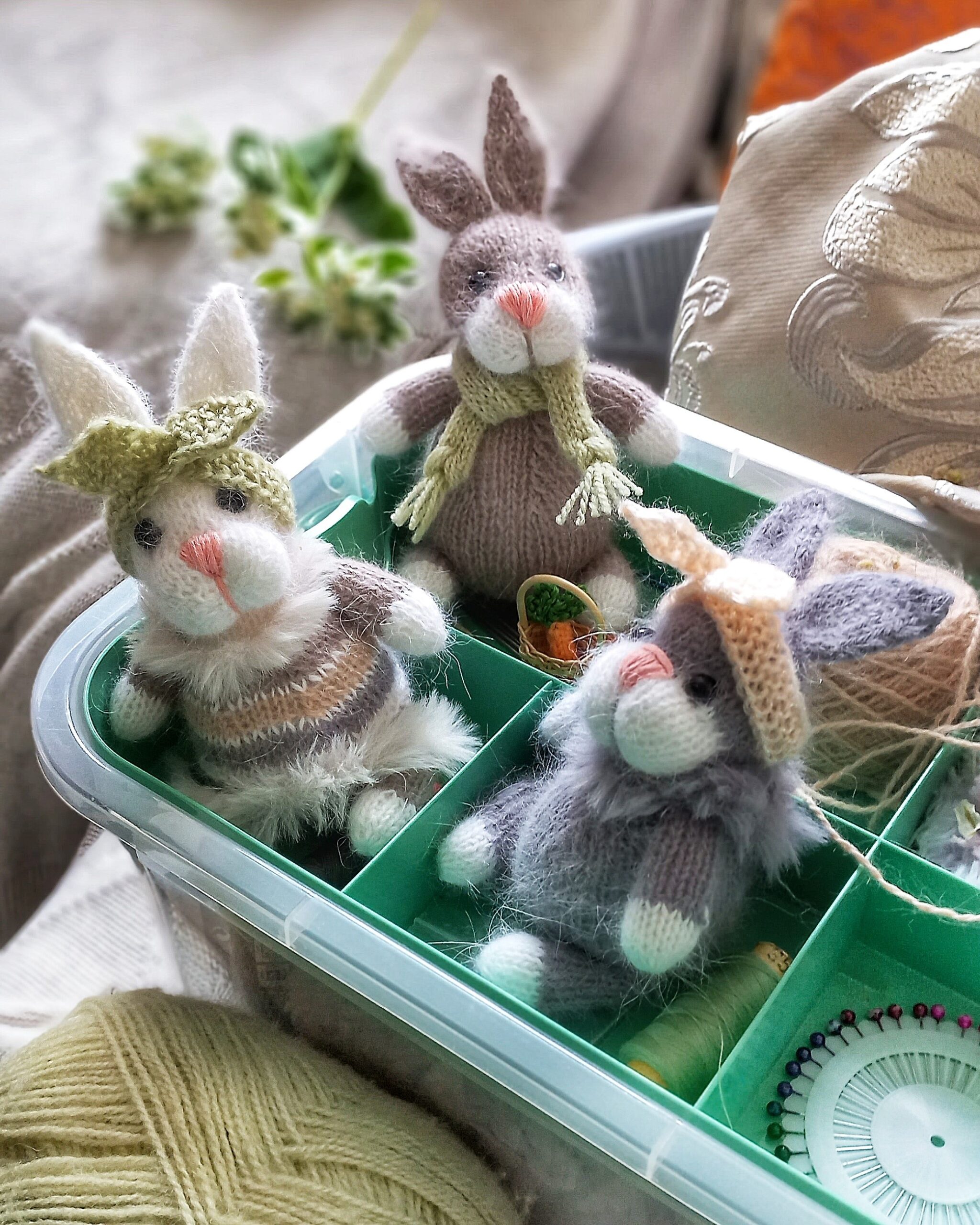 Rabbit the knitted - Crochet Fashion