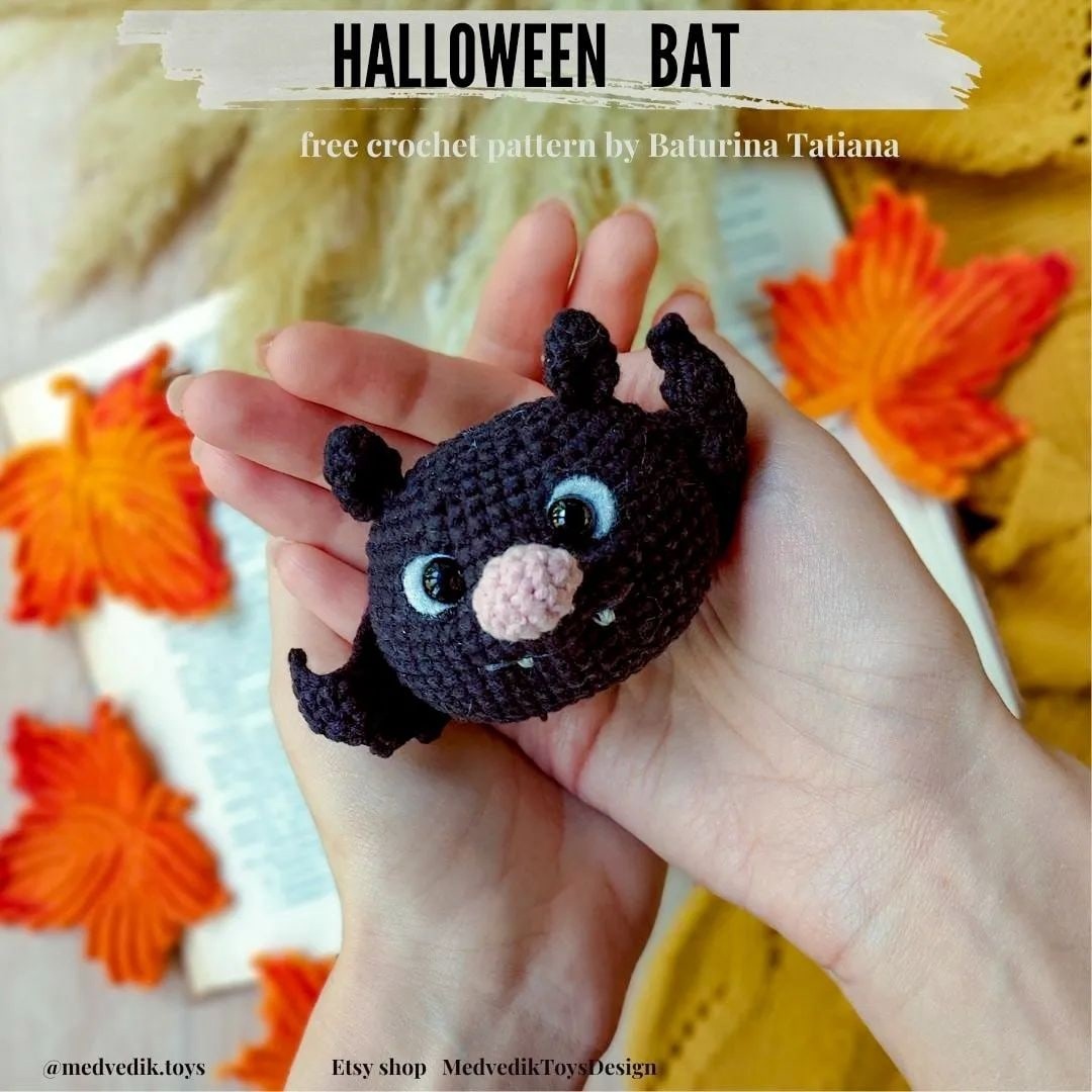 Halloween BAT Amigurumi - Crochet Fashion
